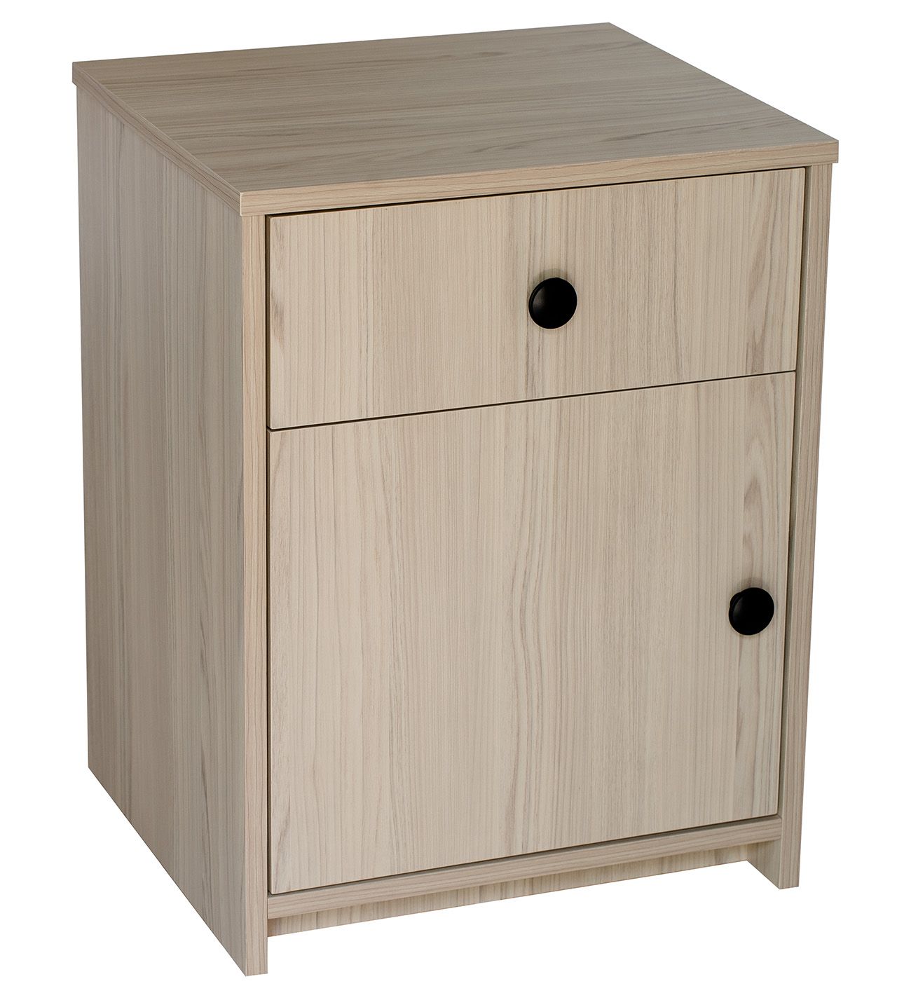 Criado Mudo Reto 1 Gaveta 1 Porta - Madeirado - Cidade dos Móveis